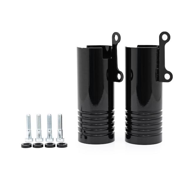 Killer Custom Lower Fork Covers In Gloss Black For Harley Davidson 2018 ...