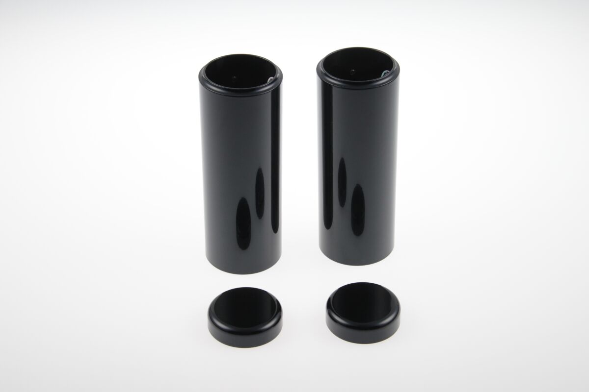 Cult Werk 4-Piece Fork Tube Cover Kit in Gloss Black Finish For 2016 ...