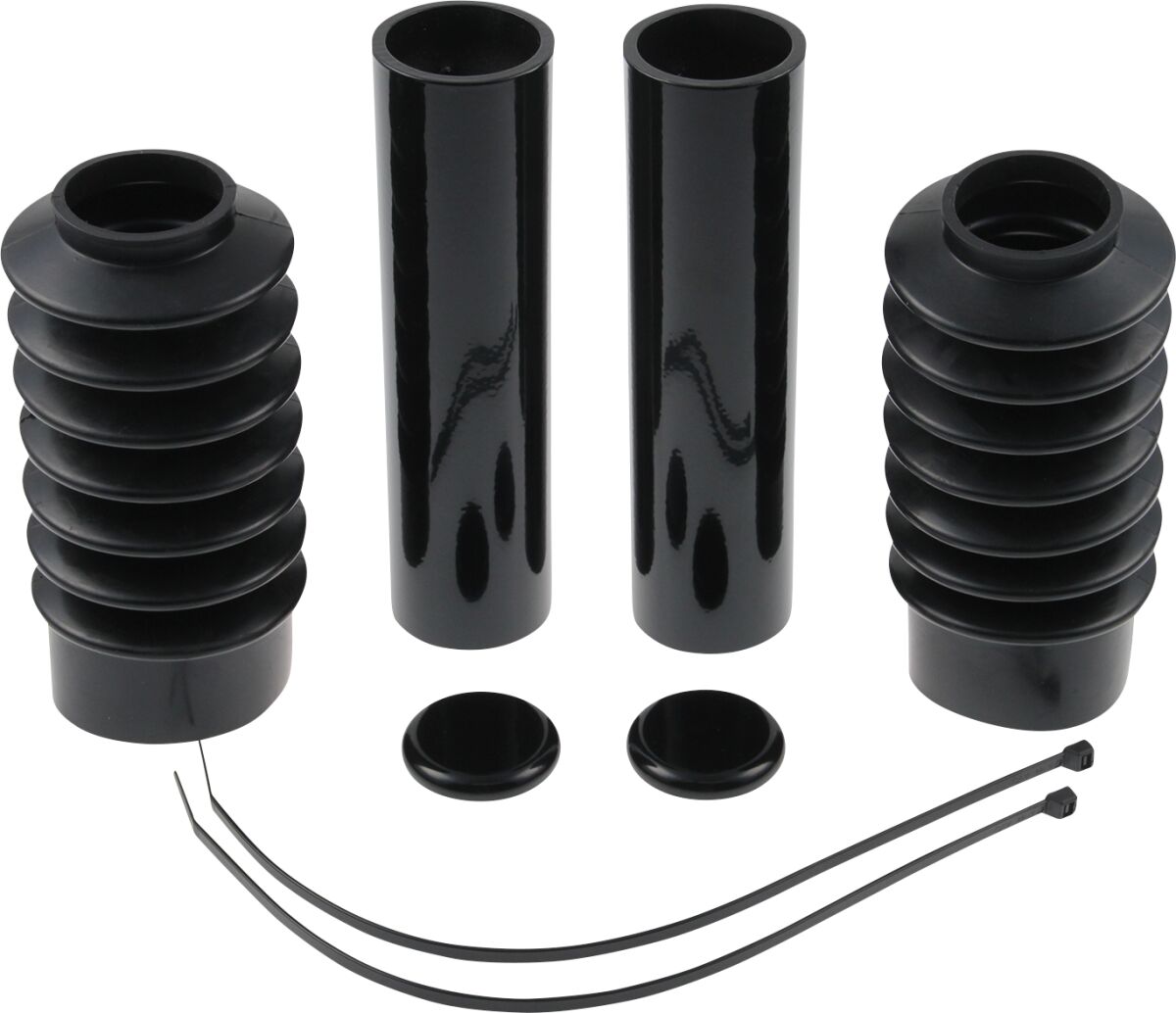 Cult Werk 6 Piece Fork Tube Cover Kit in Gloss Black Finish For 2004 ...