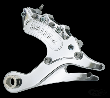 Harrison Billet Rear Mini 6 Piston Caliper With Bracket In Polished Or ...