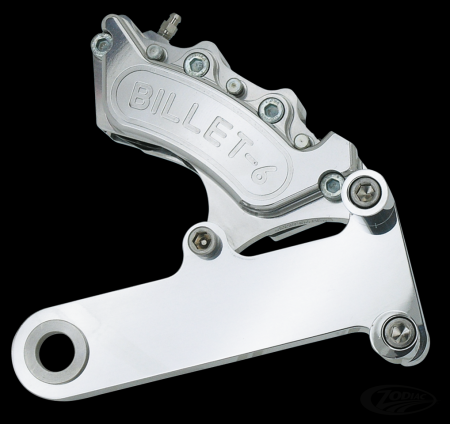 Harrison Billet Rear Mini 6 Piston Caliper With Bracket In Polished Or ...