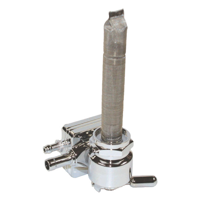 Pingel Power-Flo Vacuum Operated Left Outlet Petcock in Chrome Finish ...