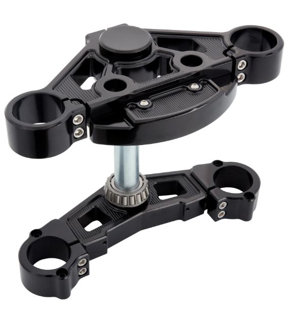 Arlen Ness Method Triple Trees In Black For Harley Davidson 2015-2023 ...