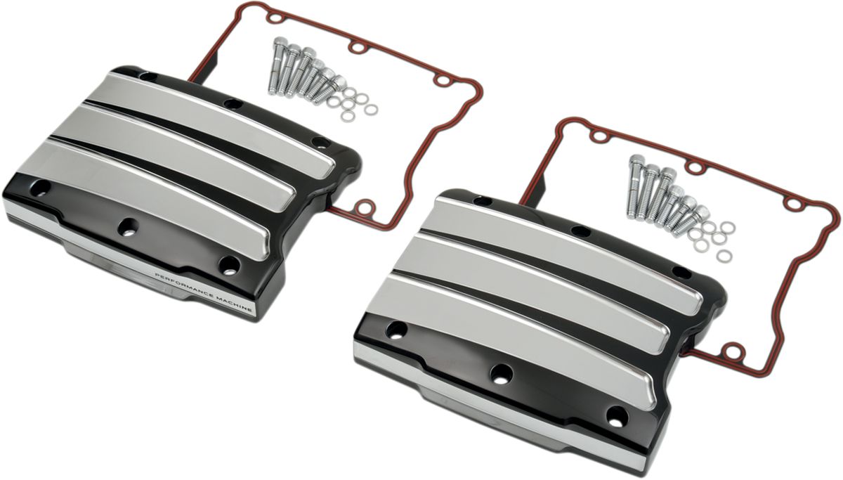 Performance Machine Scallop Rocker Box Covers In Contrast Cut Platinum ...