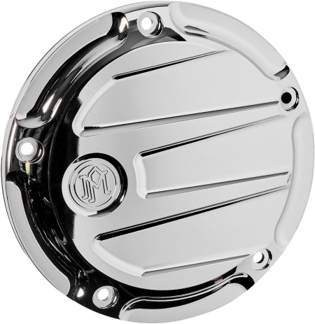Performance Machine Scallop Derby Cover In Chrome For Harley Davidson ...