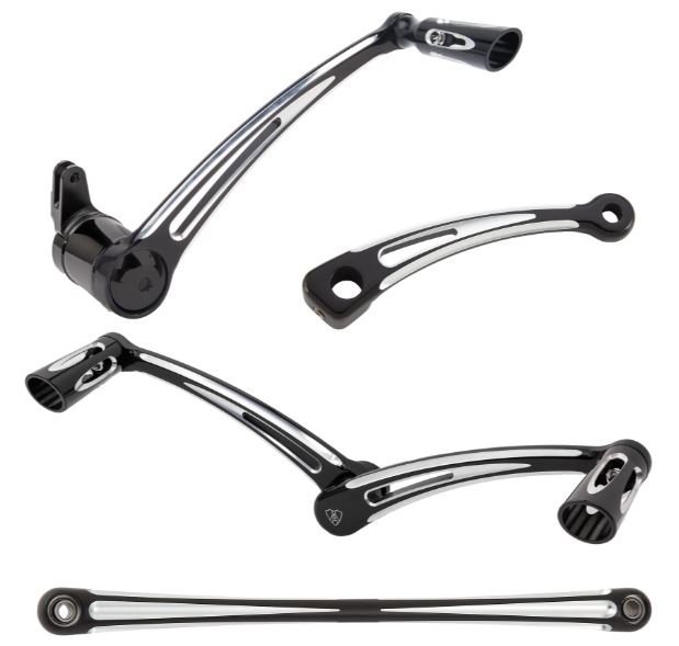 Arlen Ness Deep Cut Foot Control Kit With Heel/Toe Shifter In Black For ...