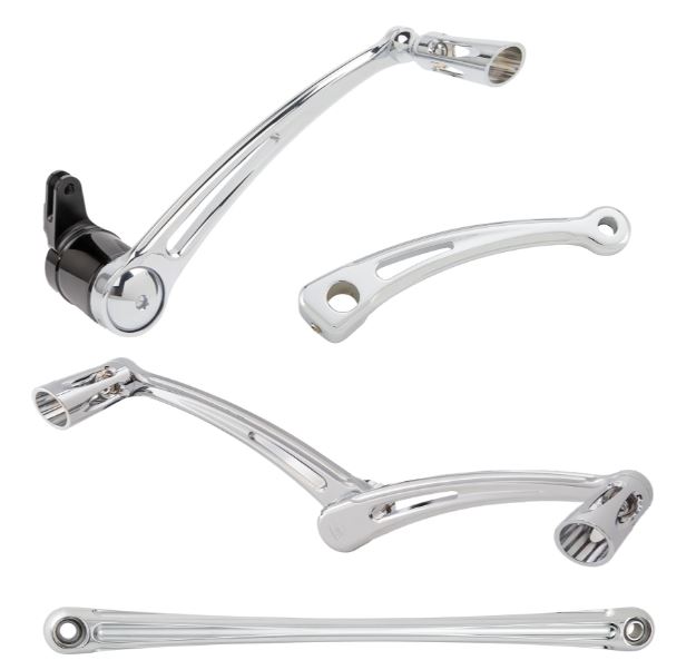 Arlen Ness Deep Cut Foot Control Kit With Heel/Toe Shifter In Chrome ...