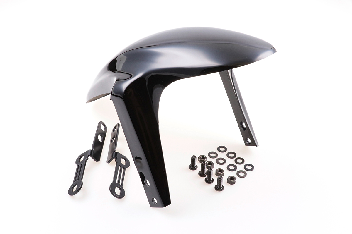 Cult Werk Custom V1 Front Fender In Gloss Black For Harley Davidson ...