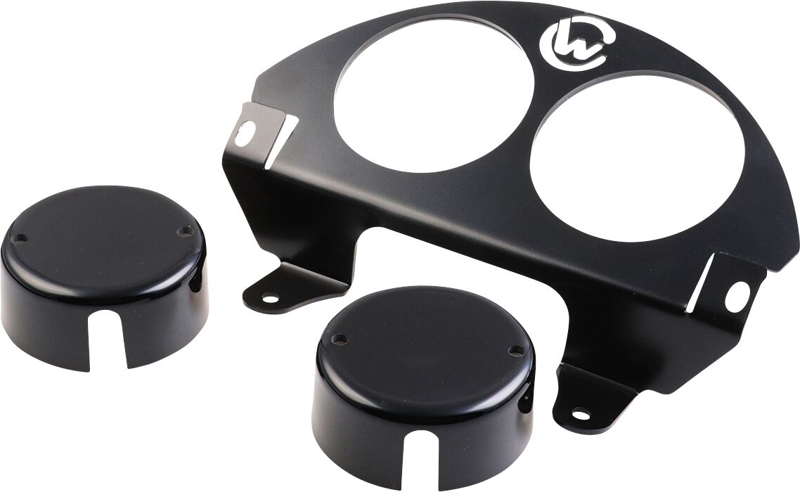 Cult Werk Dash Cover With Speedometer Offset Kit Unpainted For Harley ...