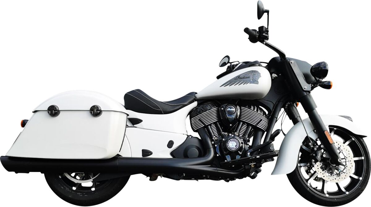KessTech Deep Spirit 2 Into 2 Adjustable Slip-On Mufflers In Matte ...