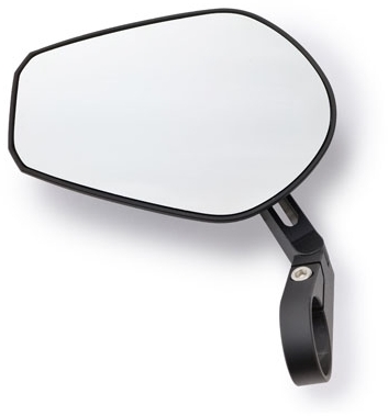 Daytona D-Mirror-15 Aluminium Flat Bar End Mirror In Black (80799 ...