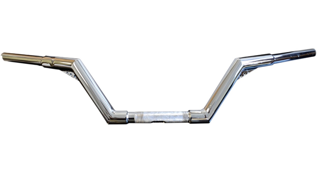Trask Performance 1 1/4 Inch V-Line Handlebar In Chrome For 2008-2023 E ...