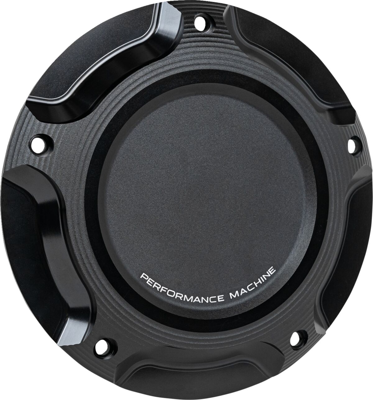 Performance Machine Race Series Derby Cover In Black Ops Finish For ...