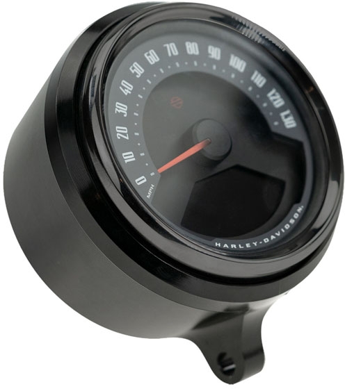 Kraus Lowrider S Gauge Bucket In Black For Harley Davidson 2022-2023 ...