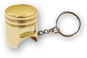 Triktopz Piston Key Chain Gold (ARM046555) | ARH Custom USA