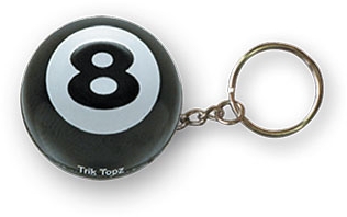 Triktopz Eight Ball Key Chain (ARM687555) | ARH Custom USA