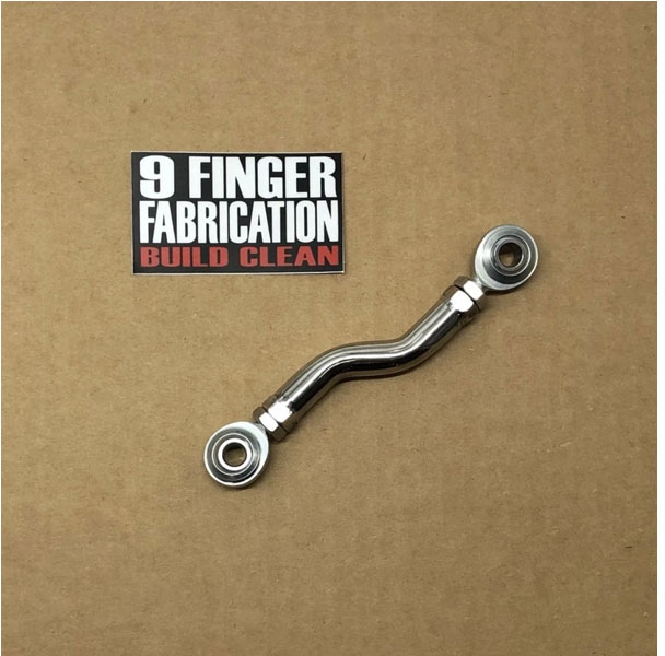 9FINGER Fabrication, M8 Mid-control Brake LINKAGE. Polished (ARM514899 ...
