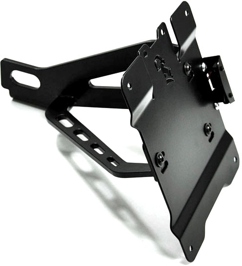 Zieger, Side Mount License Plate Bracket KIT. Black (ARM925395) | ARH ...
