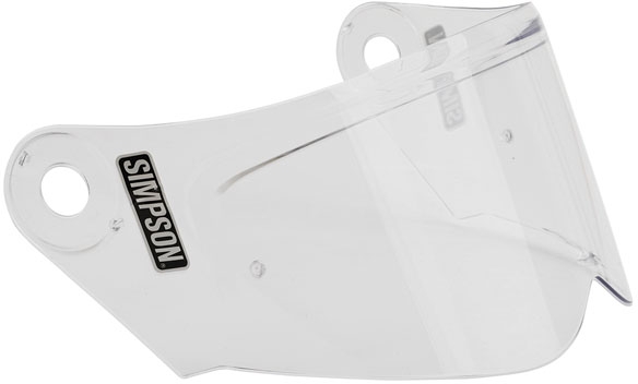 Simpson Visor For Simpson Darksome Helmets - Clear (ARM775999) | ARH ...